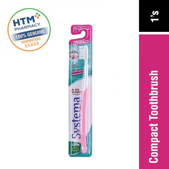 Systema Compact Toothbrush 1's | Health & Wellness Pharmacy | The Most ...